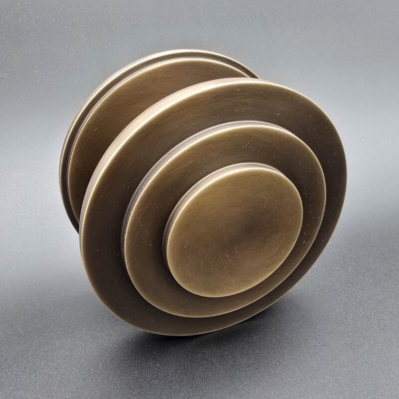 Hagley-Entrance-Door-Knob-Medium-Antique-Brass-07-2025 - BrassArt